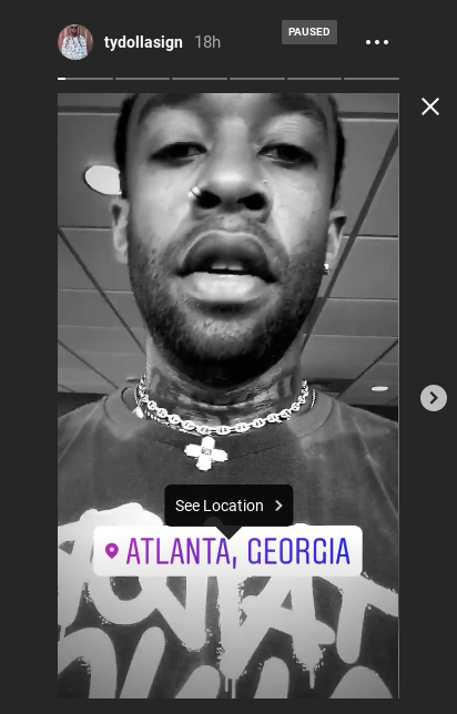 Busted! Ty Dolla $ign detained by Atlanta police for drug possession ...