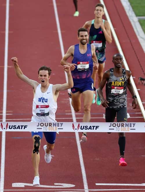 Who is Kenneth Rooks? Internet stunned as BYU steeplechaser falls midway, gets back up, and ...