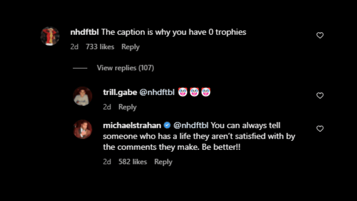 'Be better': 'GMA' host Michael Strahan shuts down troll attacking ... 'Be better': 'GMA' host Michael Strahan shuts down troll attacking ...