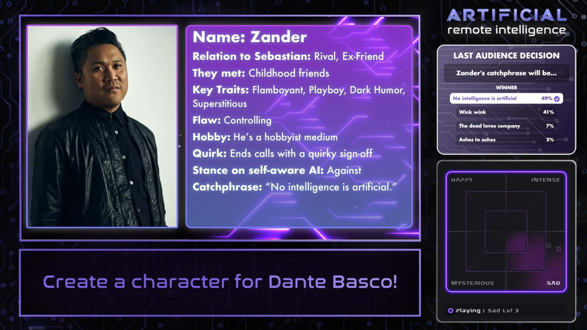 'Artificial: Remote Intelligence' Week 5: Meet Zander, Dante Basco's ...